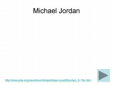 Michael Jordan presentation | free to view