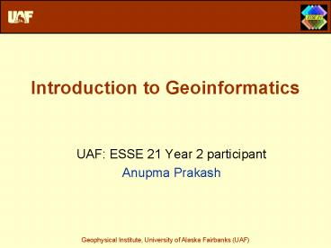 PPT – Introduction to Geoinformatics PowerPoint presentation | free to ...