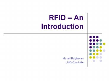 RFID presentation | free to view