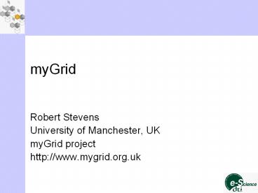 myGrid presentation | free to download