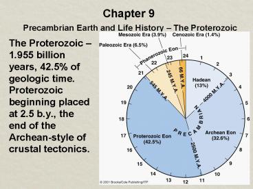 Chapter 9 Precambrian Earth and Life History The Proterozoic presentation | free to view