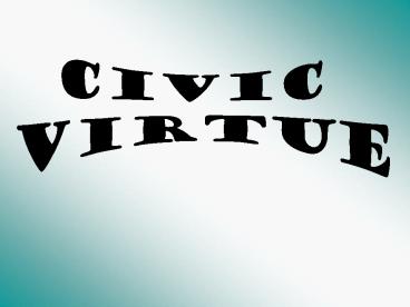 Civic presentation | free to download