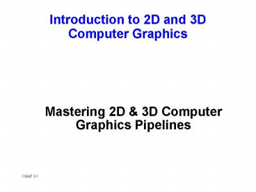 PPT – Mastering 2D PowerPoint presentation | free to download - id ...