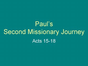 Paul presentation | free to view