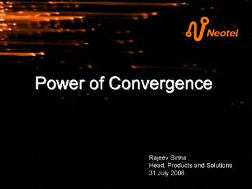 PPT – Neotel Overview PowerPoint presentation | free to view - id ...