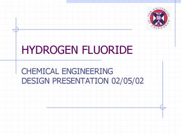 HYDROGEN FLUORIDE presentation | free to view