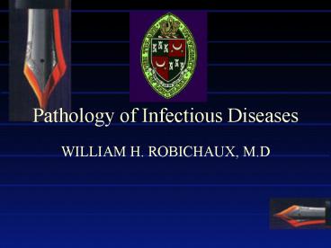 PPT – Pathology of Infectious Diseases PowerPoint presentation | free ...