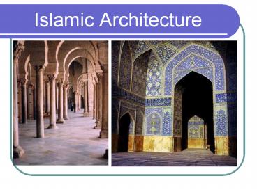 Mughal Art And Architecture Ppt