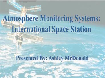 Atmosphere Monitoring Systems: presentation | free to view