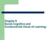 PPT – CHAPTER 6 BEHAVIORAL VIEWS OF LEARNING PowerPoint presentation ...