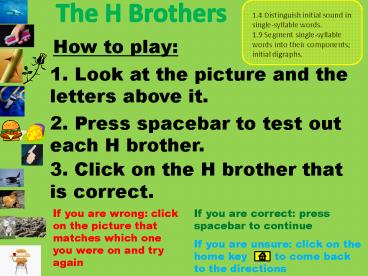 The H Brothers presentation | free to view