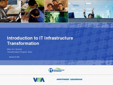 Introduction to IT Infrastructure Transformation presentation | free to ...