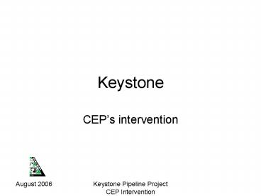 Keystone Pipeline Project presentation | free to view