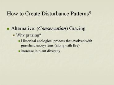 PPT – How to Create Disturbance Patterns PowerPoint presentation | free ...