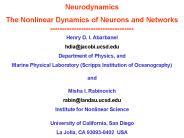 PPT – Neurodynamics PowerPoint presentation | free to view - id: 7c4a8-ZDc1Z