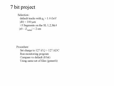 PPT – Selection : PowerPoint presentation | free to view - id: 10d4f7-ZTJjY