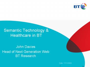 Semantic Technology presentation | free to view