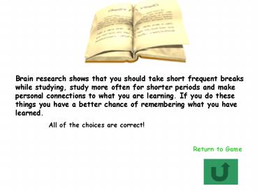 Brain research shows that you should take short frequent breaks while ...