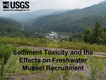 Sediment Toxicity and the Effects on Freshwater Mussel Recruitment ...