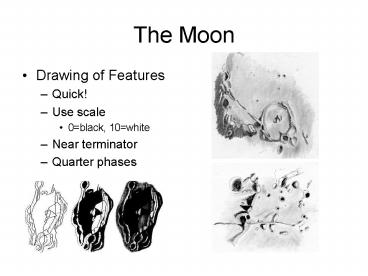 PPT – The Moon PowerPoint presentation | free to download - id: 113ba9 ...