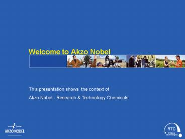 Welcome to Akzo Nobel presentation | free to view