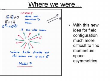 Where we were presentation | free to view