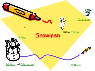 PPT – Snowmen PowerPoint presentation | free to view - id: 11adb2-YzkxM