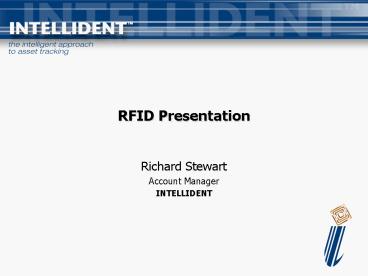 RFID Presentation presentation | free to view