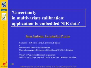 PPT – 'Uncertainty PowerPoint presentation | free to view - id: 11f922 ...