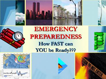 PPT – EMERGENCY PREPAREDNESS PowerPoint presentation | free to view ...