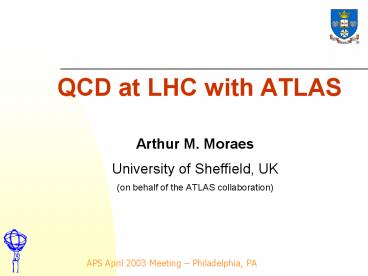 QCD at LHC with ATLAS presentation | free to view