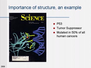 Importance of structure, an example presentation | free to view