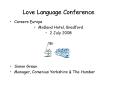 PPT – Five Love Languages PowerPoint presentation | free to view - id ...