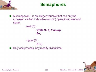 Semaphores presentation | free to view