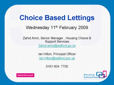PPT – Choice Based Lettings PowerPoint presentation | free to download ...