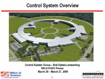 PPT – Control System Overview PowerPoint presentation | free to view ...