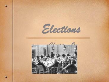 PPT – Elections PowerPoint presentation | free to download - id: 1279ea ...