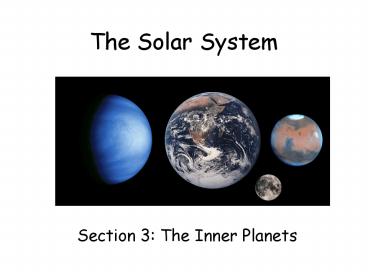 The Solar System presentation | free to view