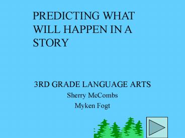 3RD GRADE LANGUAGE ARTS presentation | free to view