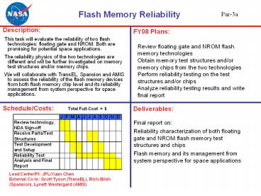 PPT – Flash Memory Reliability PowerPoint presentation | free to view ...