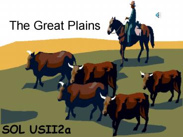 The Great Plains presentation | free to view