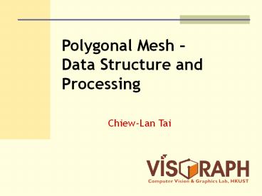 PPT – Polygonal Mesh PowerPoint presentation | free to download - id ...