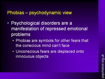 PPT – Phobias PowerPoint presentation | free to download - id: 12b99a-ZDg1M