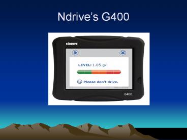 PPT – Ndrive PowerPoint presentation | free to view - id: 12bd24-NGM4Y