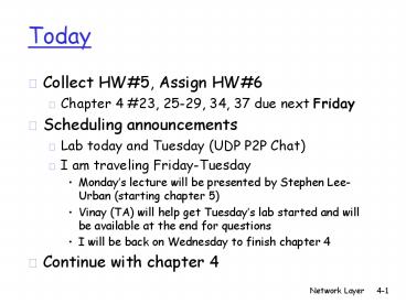 Today presentation | free to view