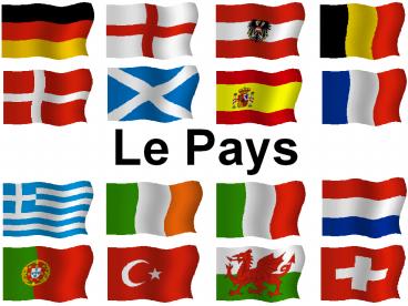 PPT – Le Pays PowerPoint presentation | free to download - id: 12d868-MzBiN