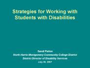 PPT – ResearchBased Math Interventions for Students with Disabilities ...