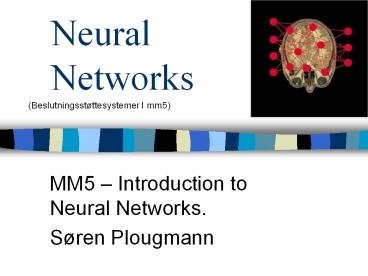 PPT – Neural Networks PowerPoint presentation | free to view - id ...