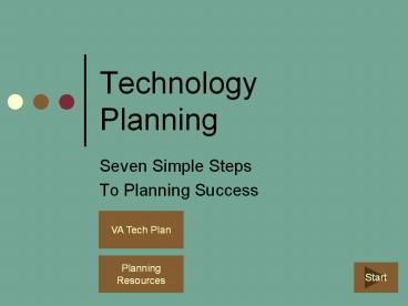 PPT – Technology Planning PowerPoint presentation | free to download ...