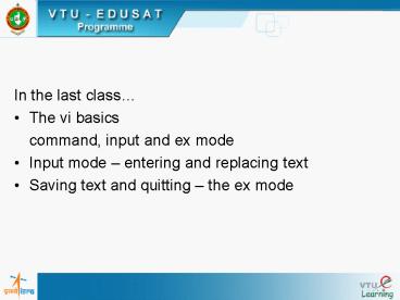 In the last class presentation | free to view